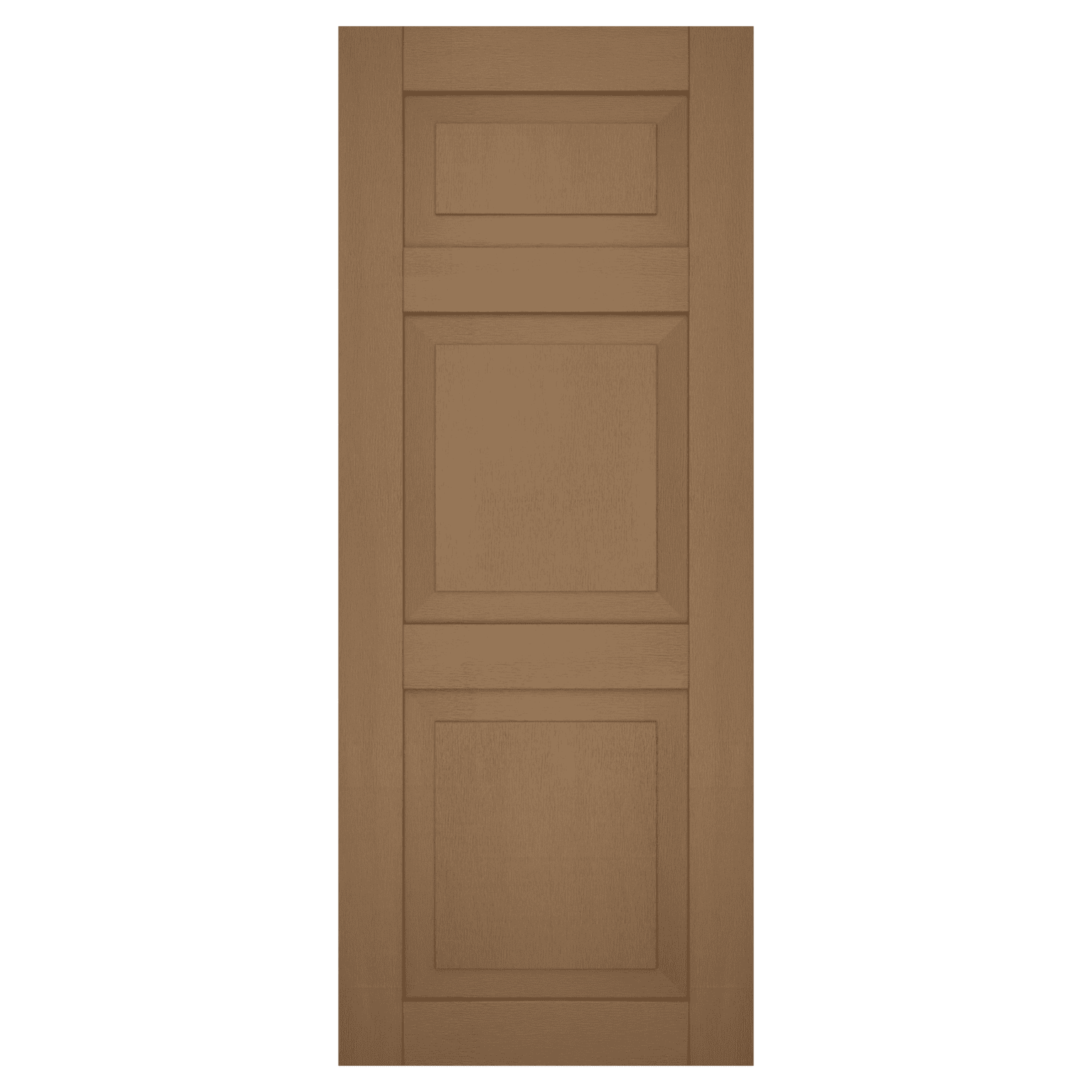 PVC Raised Panel Exterior Shutters | 1 Pair - Monument Co.