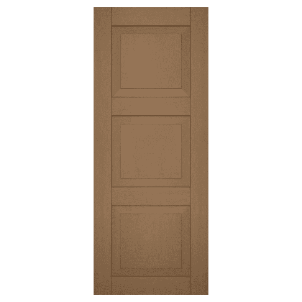 PVC Raised Panel Exterior Shutters | 1 Pair - Monument Co.