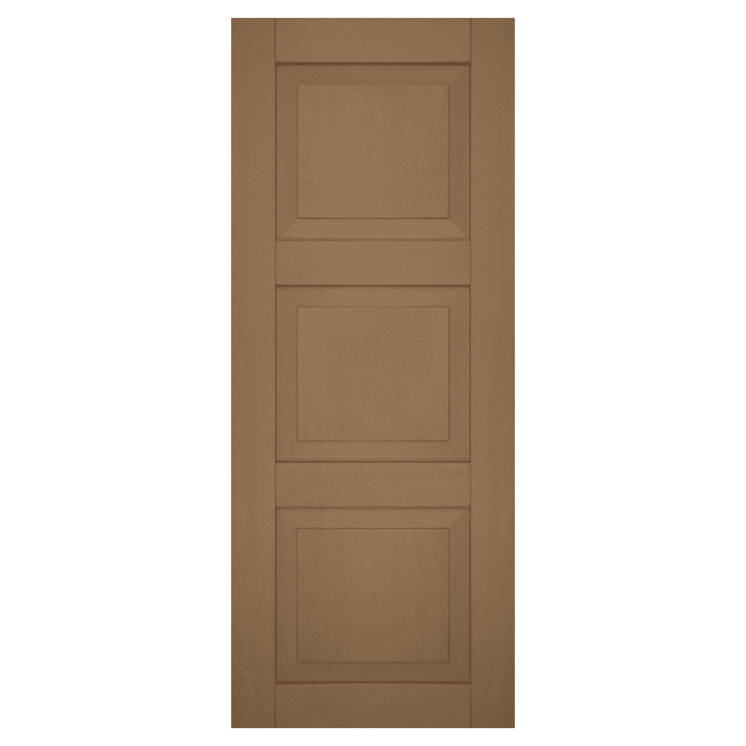 PVC Raised Panel Exterior Shutters | 1 Pair - Monument Co.