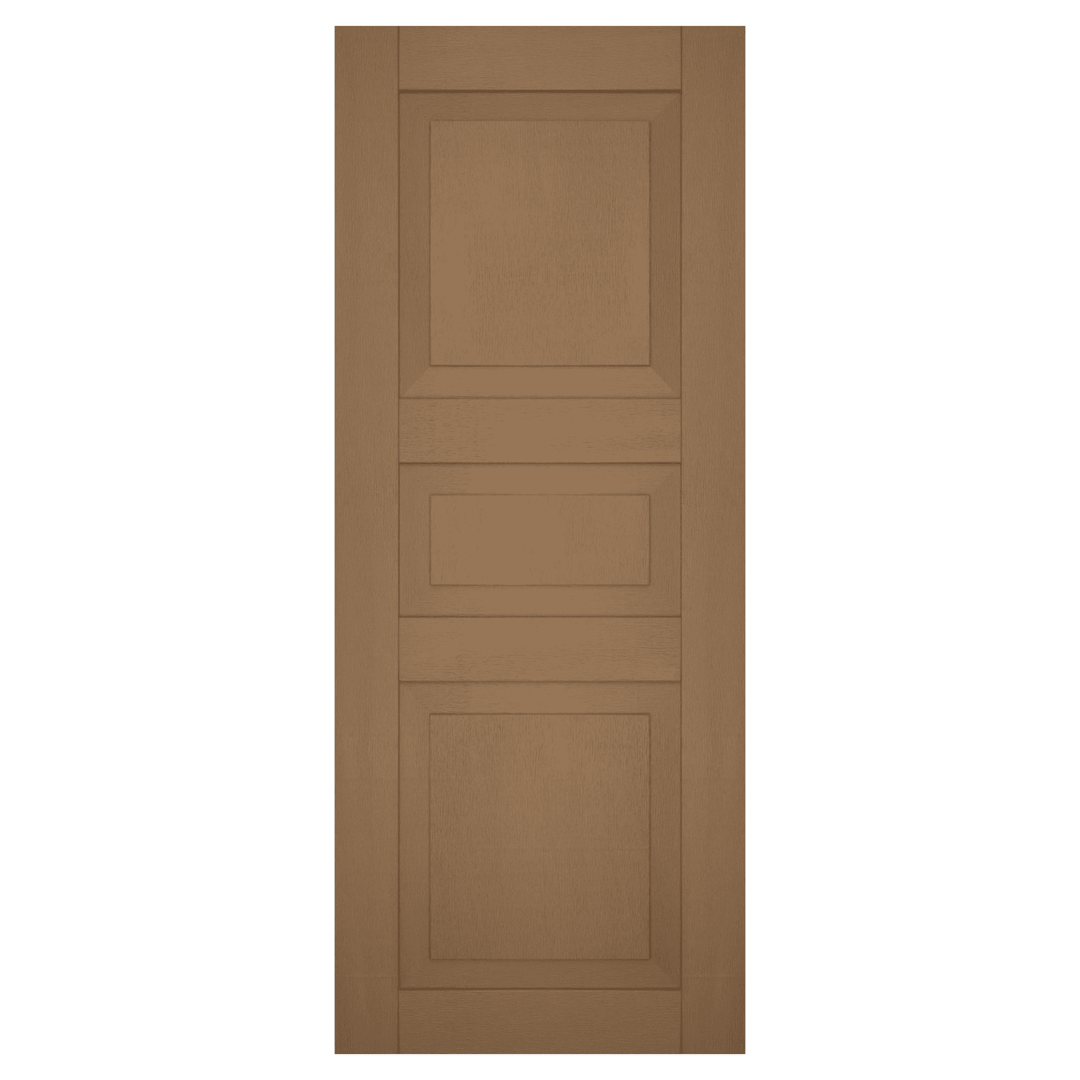 PVC Raised Panel Exterior Shutters | 1 Pair - Monument Co.