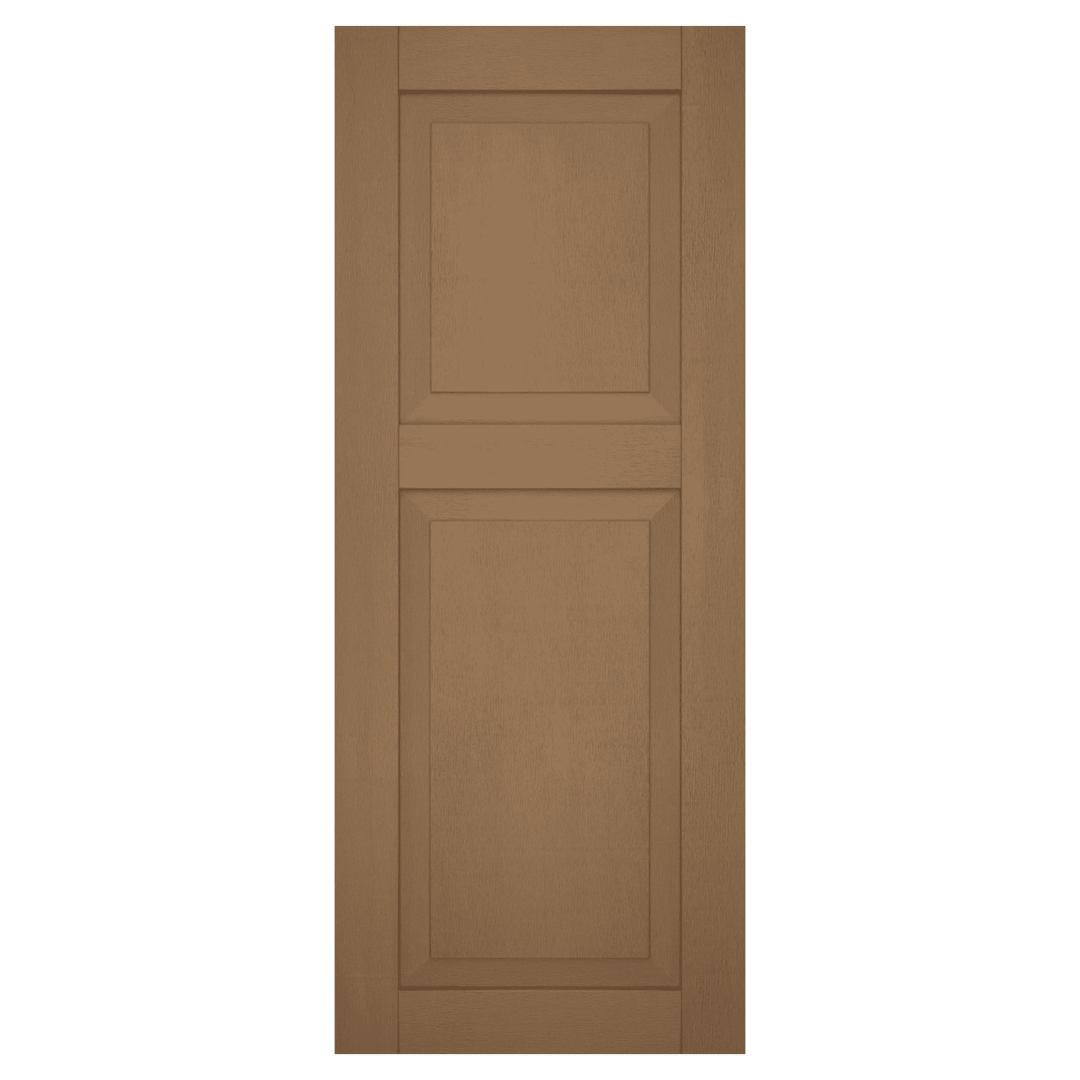 PVC Raised Panel Exterior Shutters | 1 Pair - Monument Co.