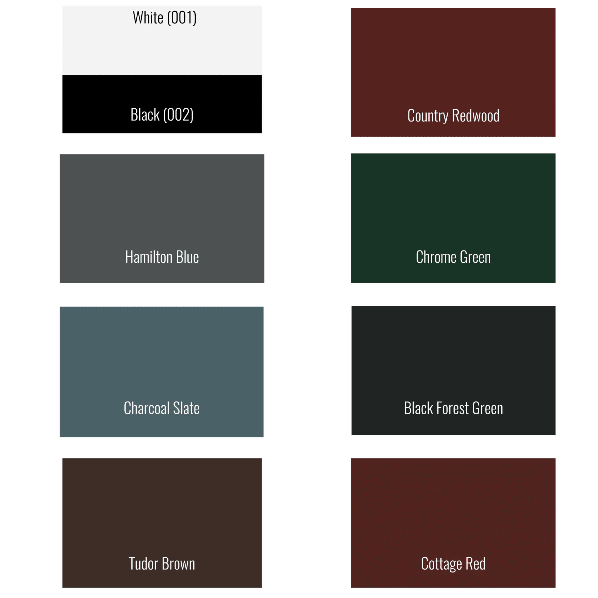 PVC Raised Panel Exterior Shutters | 1 Pair - Monument Co.